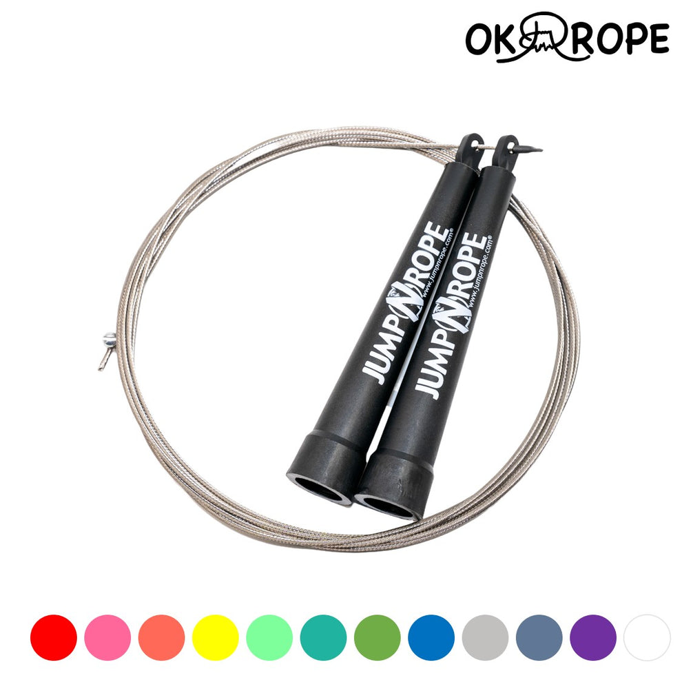 [Mid/Advanced] Wire Rope R1 -12colors – OK ROPE なわとび専門店 Jump Rope Store